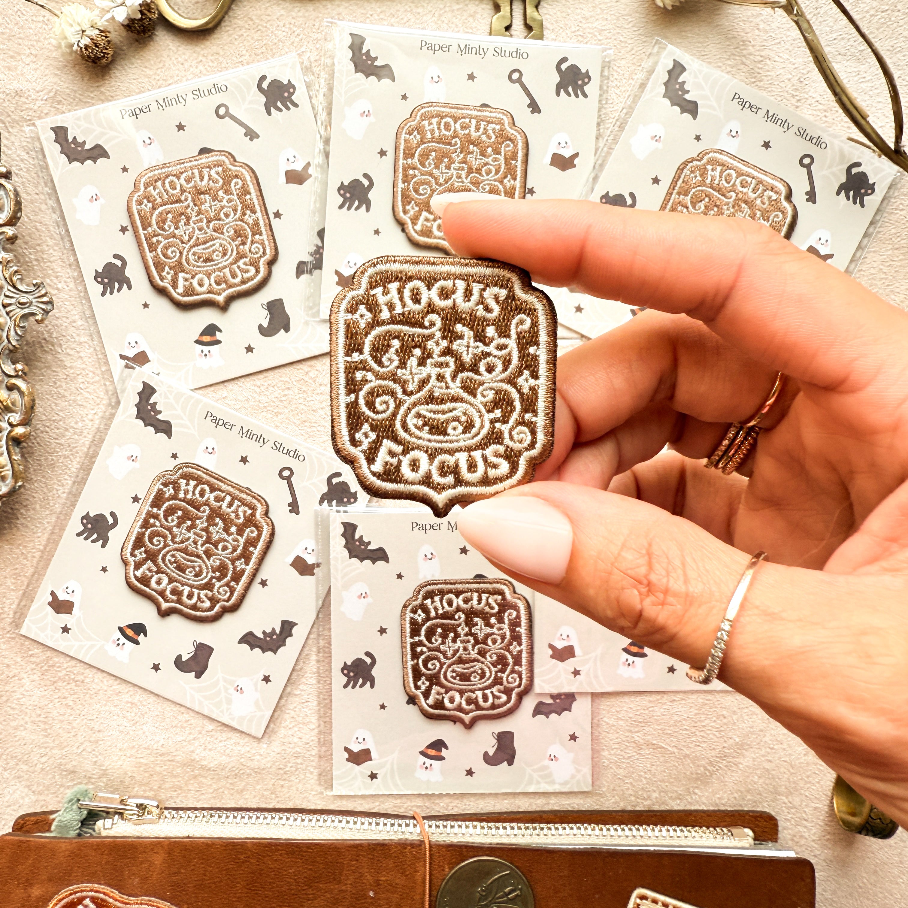 Hocus Focus Iron-On Patches – PaperMintyStudio
