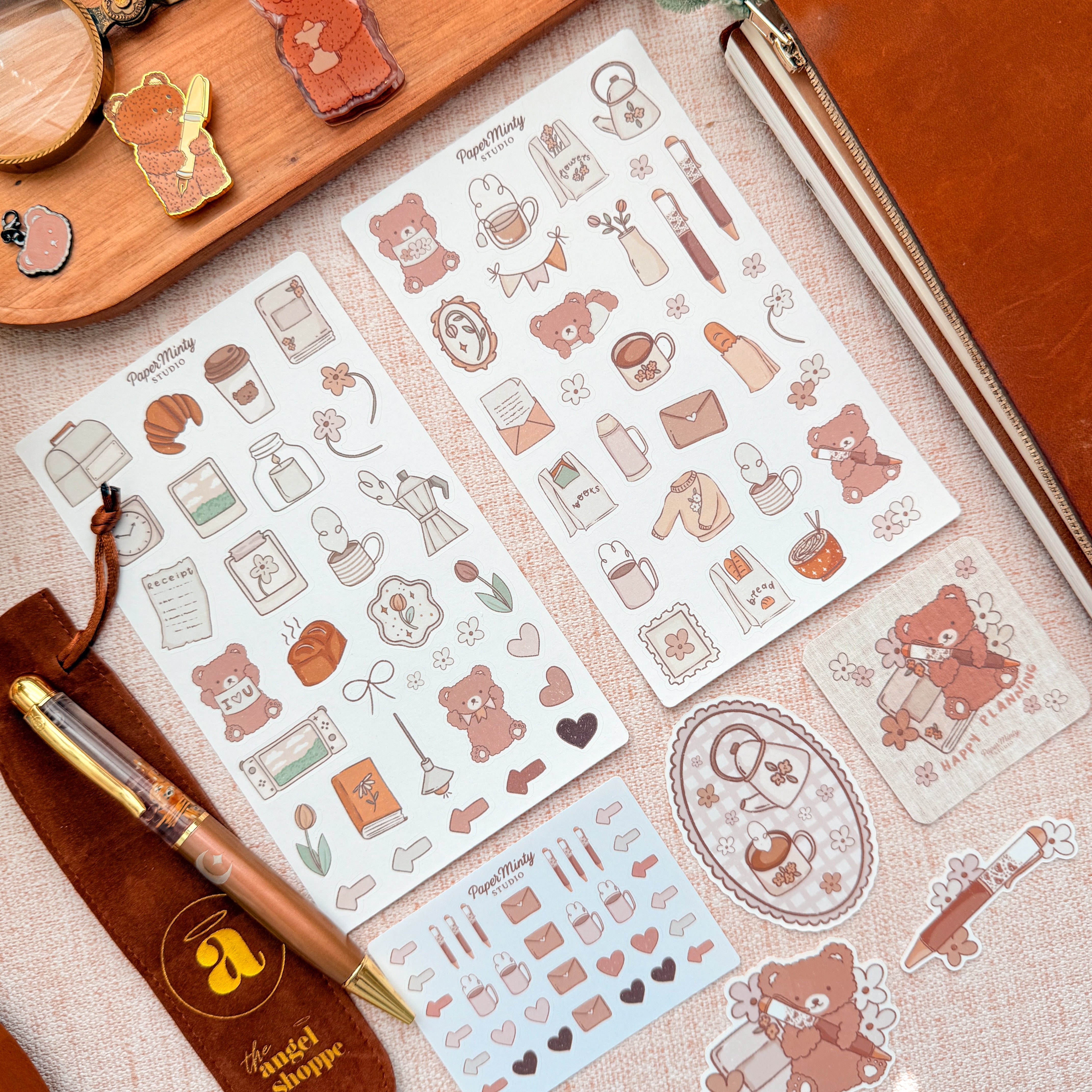 Paper Minty Studio Collab Kit (Just Stickers - NO PEN) – PaperMintyStudio